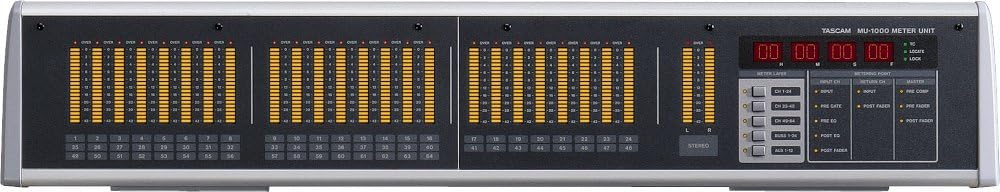 TASCAM MU-1000 24 Channel Meter Bridge for DM-3200 and DM-4800: Amazon ...