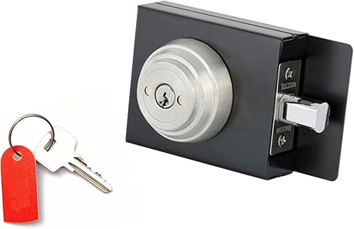 Gate Lock and Key : Deadbolt Gate Lock : Double Keyed Gate Lock : Gate ...