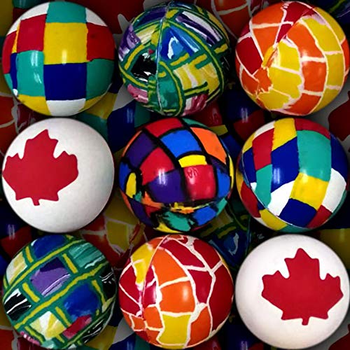Hi Bouncing Balls 45 mm Mega Assorted Mixed Superball Balls in Bulk for ...