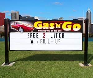 Amazon.com : Illuminated Changeable Letter Sign with Custom Headers and ...