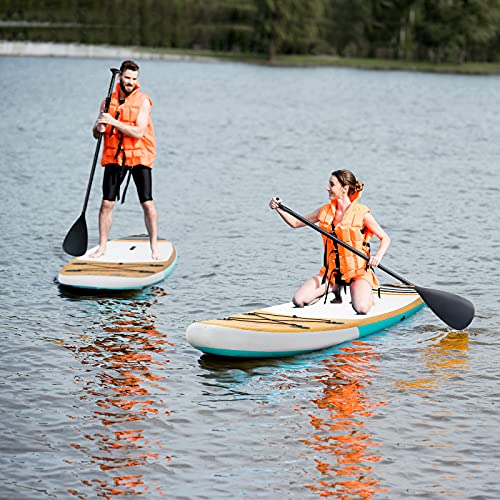 Goplus Inflatable Stand up Paddle Board, 6" Thick SUP with Premium ...