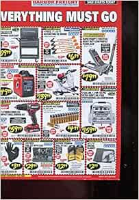 HARBOR FREIGHT CATALOG MARCH 2019 /TOOLS /ILLUSTRATED MAGAZINE FORMAT ...