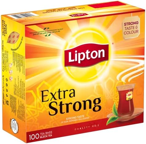 Lipton Extra Strong Black Tea 100 Teabags price in UAE | Amazon UAE ...