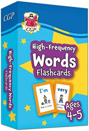 New High-Frequency Words Flashcards for Ages 4-5 (Reception): perfect ...