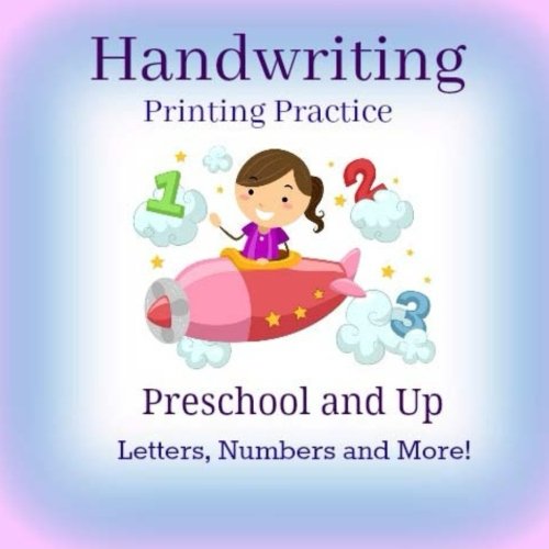 Handwriting Printing Practice: Preschool and Up: Letters, Numbers and ...