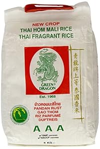 Green Dragon Thai Fragrant Rice 5 Kg: Amazon.co.uk: Grocery