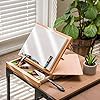 Arteza Tabletop Easel, 13.4 x 10.3 x 2 Inches, Portable Beechwood Easel ...