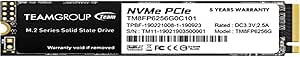 Amazon.com: TEAMGROUP MP33 256GB SLC Cache 3D NAND TLC NVMe 1.3 PCIe ...