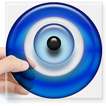 Amazon.com: CoolHubcaps Evil Eye Reflective Decals: Automotive