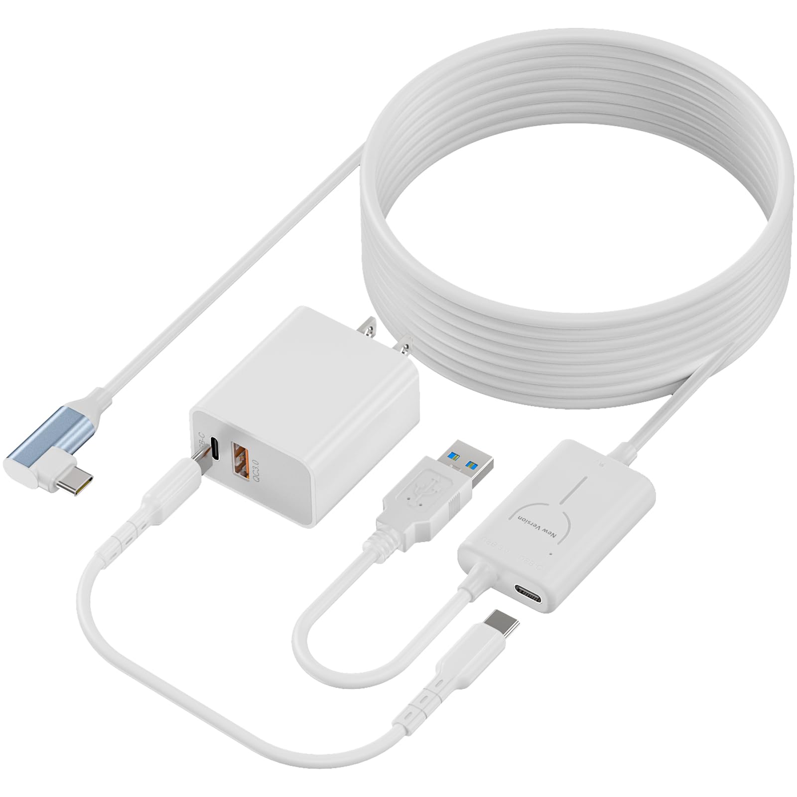 Link Cable 16FT Compatible with Oculus/Meta Quest 3S, and Quest 3/2/1 ...