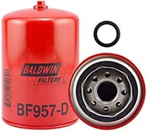 Amazon.com: Baldwin Heavy Duty BF957-D Fuel Filter,5-7/16 x 3-11/16 x 5 ...