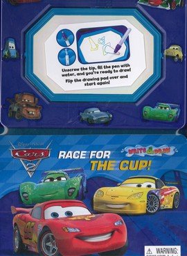 Disney Pixar Cars 2 Race for the Cup Write & Draw: Disney ...
