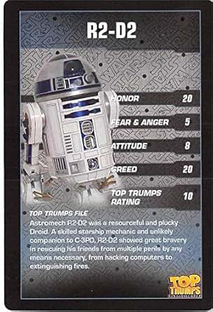 R2D2 trading card gaming Star Wars Classic 2016TT #25 size 4x6 inches ...