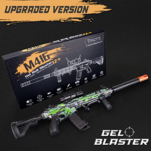 Electric Gel Ball Blaster, Toy Orbee Gun with 20,000 Water Beads and ...