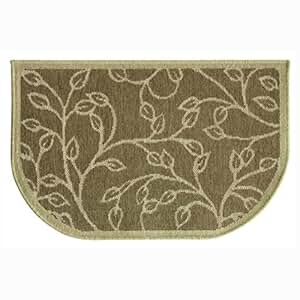 Amazon.com: Textured Weaves Half Round Kitchen Rug, Skid Resistant, 35 ...