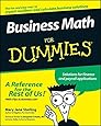 Business Math For Dummies: Mary Jane Sterling: 9780470233313: Amazon ...