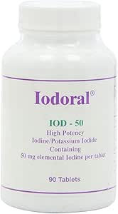 Amazon.com: Optimox - Iodoral IOD-50, High Potency Thyroid Support with ...