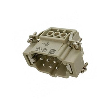 09330062601 Connector HAN male E PIN6 6+PE size 6B screw terminal 16A ...