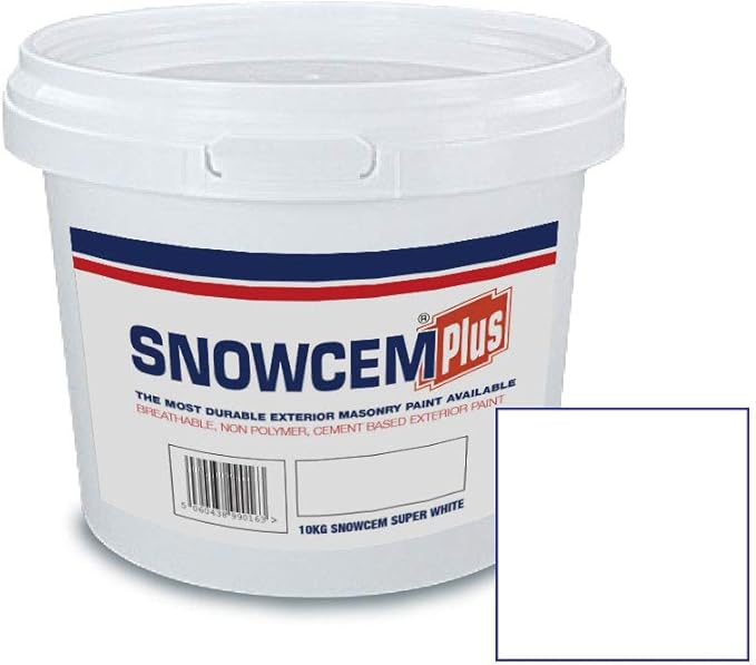 Snowcem Exterior Masonry Paint 10 KG Tub: Amazon.co.uk: DIY & Tools
