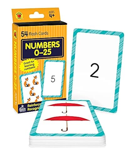 Carson Dellosa Number Flash Cards for Toddlers 2-4 Years, Numbers Flash ...