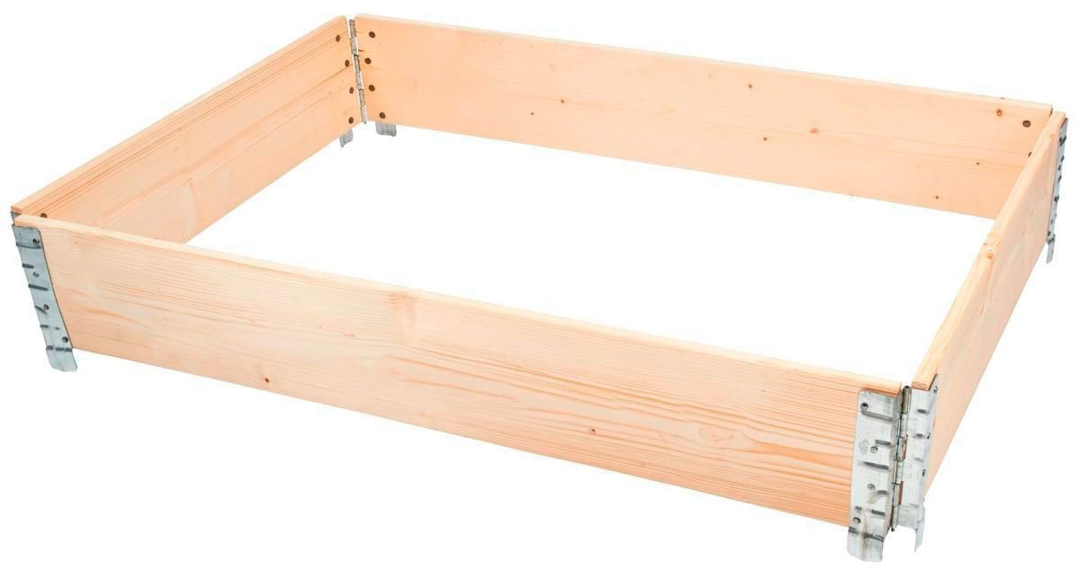 Wooden frame for Euro Pallet 1200 x 800 mm: Amazon.de: Business ...