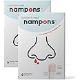 Amazon.com: Nampons for Nosebleeds - 12 Nasal Plugs with Clotting Agent to Stop Nosebleeds Fast ...
