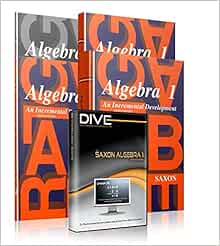 Saxon Algebra 1: 3rd Edition Homeschool Kit with Solutions Manual ...