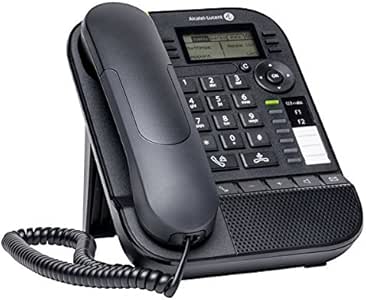 Alcatel-Lucent 8018 Negro Terminal con conexión por Cable LCD: Amazon ...
