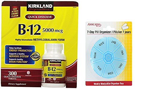 Kirkland Signature Sublingual B 12 5000 Mcg 300 Comprimidos Con ...