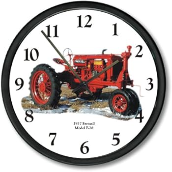 Amazon.com: New 1937 Vintage Red Farmall Tractor Model F-20 Tractor 10 ...