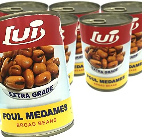 Lui Extra Grade Foul Medames Broad Beans Tin 6X400gm price in UAE ...