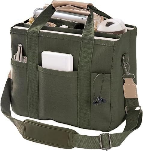 Tote Bags for Women Canvas Tote Purse Crossbody Bags with Pockets Top Handle Shoulder Handbags ...