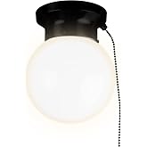 Amazon.com: Soutas Semi Flush Mount Ceiling Light with Pull Chain ...