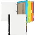 Amazon.com : Tashkummy Pivotable Refillable Notebook, 3 Ring Binder Notebooks 1 Inch, Notebook ...