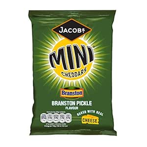 Amazon.com: Mcvitie's Baked Mini Cheddars Branston Pickle Flavour 50 g ...