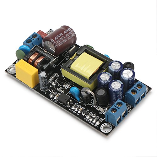 DROK AC 85-264V/ DC 110-370V to DC 5V/12V 1A Isolated Switching Power Supply, AC to DC Power ...