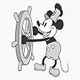Amazon.com - Steamboat Willie Sticker Vinyl Waterproof Sticker Decal ...