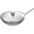 Amazon.com: ZWILLING Plus 12-inch Stainless Steel Nonstick Wok with Lid ...