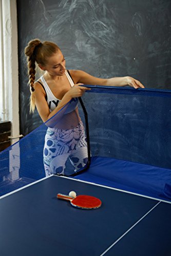 Table Tennis Ball Catch Net - Portable Ping Pong Return Board - Serve ...