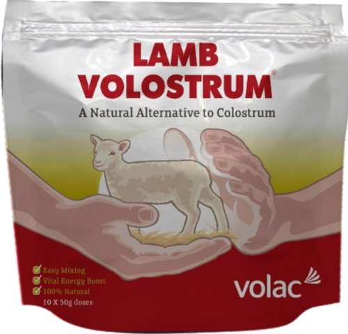 Volac - Lamb Volostrum Colostrum Substitute 50 Gm Sachet x Size: 10 ...