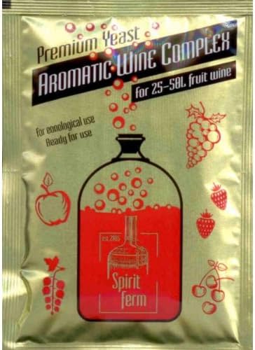 Wine Yeast Universal 40g - AROMATIC WINE COMPLEX - Yeast + Nutrient + Enzymes - Home Brew Yeasts ...