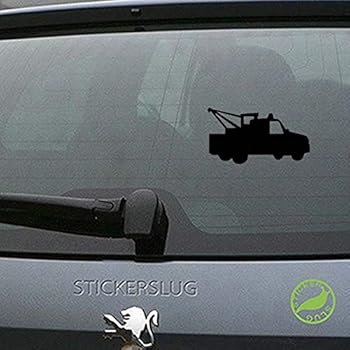 Amazon.com: Appalachian Decals 7" White Tow Life Decal - Tow Truck ...