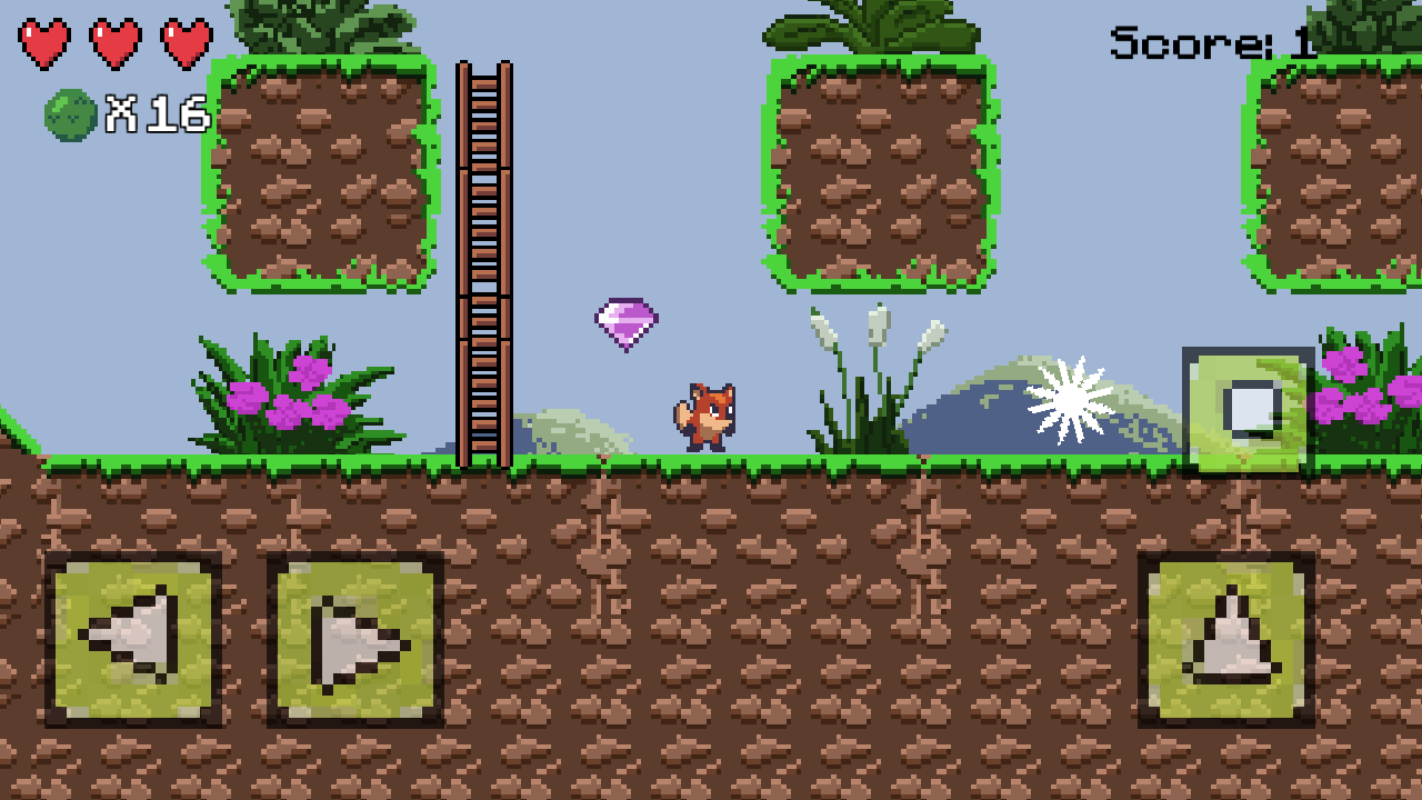 Fantasy Fox - 2D Pixel Platform, retro game: Amazon.com.br: Amazon Appstore