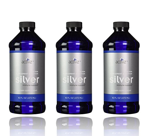 Lowest Price! Silver Solution Liquid 12ppm – Immune Support Supplement ...