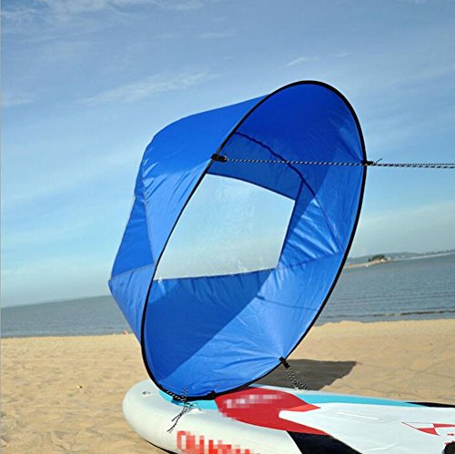 Amazingli Downwind Kayak Wind Sail Kit Kayak Wind Paddle 42 inches ...