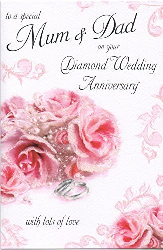 To A Special Mum And Dad On Your 60th Diamond Wedding Anniversary Large to-a-special-mum-and-dad-on-your-60th-diamond-wedding-anniversary-large