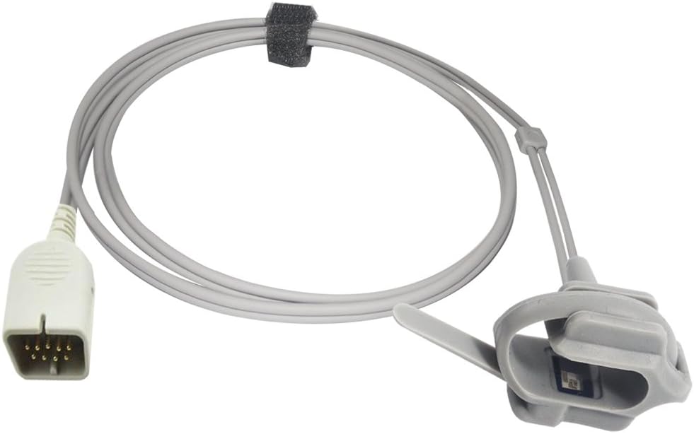 Sino-k Compatible Nihon Kohden Spo2 Sensor Neonato Wrap 3.2 pies 9 ...