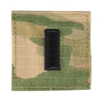 Amazon.com: Army Rank 1LT 1st Lieutenant OCP Patch 2x2 Hook & Loop ...