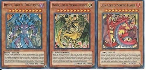 YuGiOh GX Legendary Collection 2 Single Card Ultra Rare Set of the 3 ...