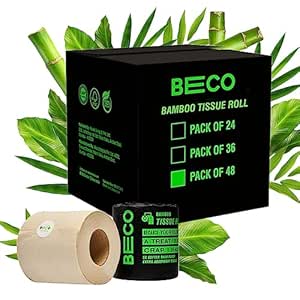 Beco Toilet Tissue Rolls | 3-ply, 10560 Pulls (220 x 48 Rolls) | Tissue ...